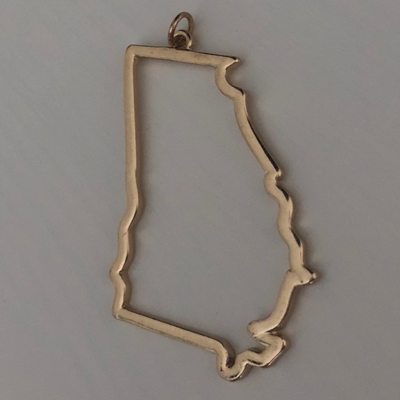 Jewelry | Gold Georgia Charm | Poshmark